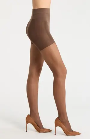 Nordstrom Shaping Sheer Tights - Brown