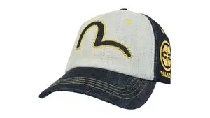 PALACE X Evisu Snapback - Reverse Indigo