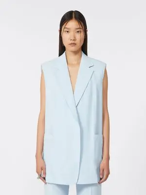 Max Mara Oversized Viscose Gilet
