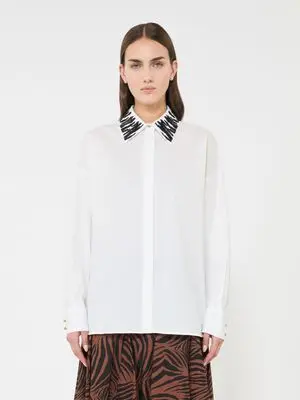 Max Mara Oversized Poplin Shirt