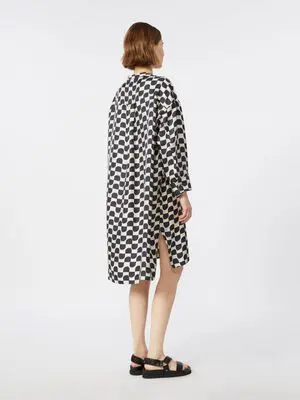 Max Mara Pure Silk Twill Kaftan