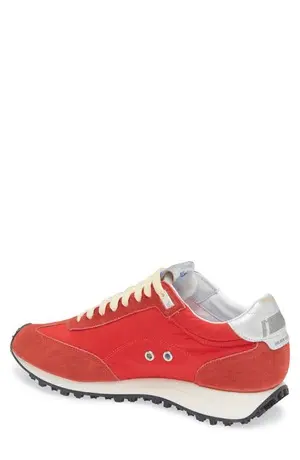 GOLDEN GOOSE Running Marathon Sneakers - Red/silver