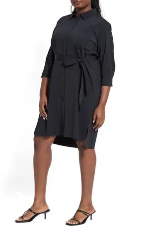 Lyssé Schiffer Shirtdress - Black