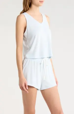 Honeydew Intimates Take A Break Shortie Pajamas - Drift
