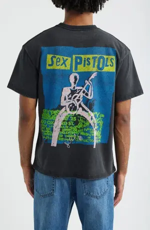 BRAVADO Oversize Sex Pistols Stance Graphic T-shirt
