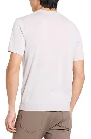 Theory Soris Regal T-shirt - Silver Cloud