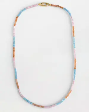 BY LILLA Petal Necklace - Pastel