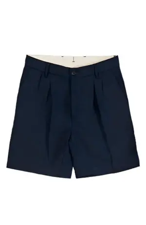 FORTELA Cotton Bermuda Shorts - Blue