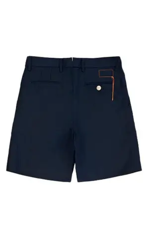 FORTELA Cotton Bermuda Shorts - Blue