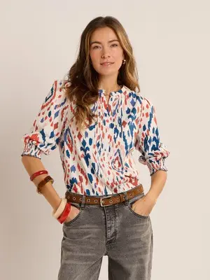 BRAKEBURN Yuki Painterly Blouse