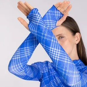 Wallien Rash Guard - Blue Check