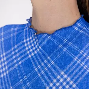 Wallien Rash Guard - Blue Check