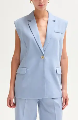 CRESCENT Oversized Blazer Vest