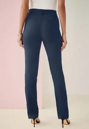 Roaman's Bi-stretch Straight Leg Pants