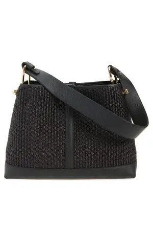 Strathberry Lana Raffia Hobo Bag