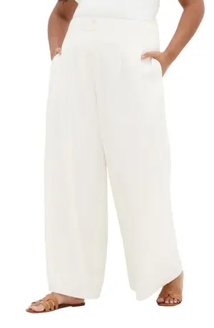 City Chic Belted Bottoms For Women