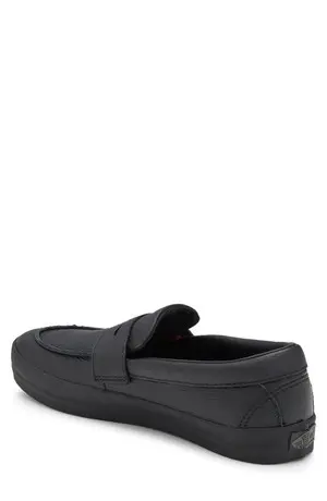 VANS Skate Loafer Sneakers - Pebbled Black