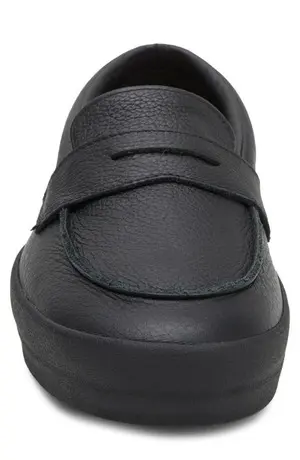 VANS Skate Loafer Sneakers - Pebbled Black