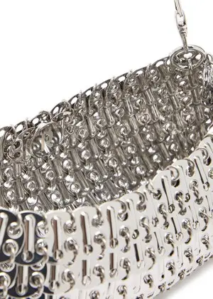 Rabanne 1969 Disc Shoulder Bag - Silver