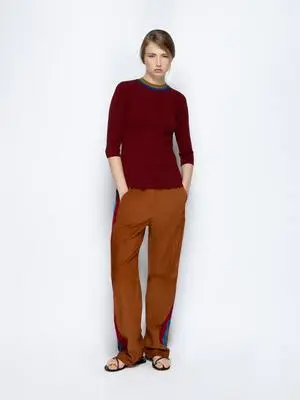 PAULA Valentina Dahlia Knitted Top With Back Cut-out