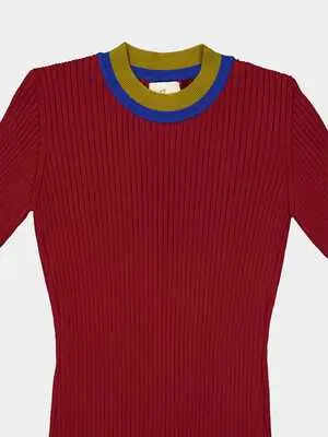 PAULA Valentina Dahlia Knitted Top With Back Cut-out