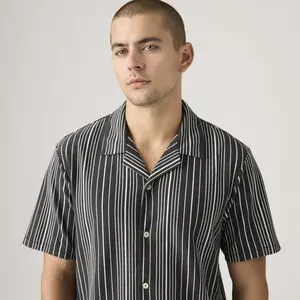 LEVI'S Knit Camp Shirt - Dark Phantom