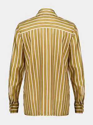 PAULA Petra Sun Stripes Silk Twill Shirt