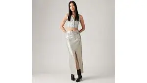 LEVI'S Ankle Column Skirt - Optical Illusion