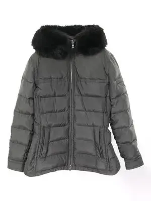 Prada 2010s Hooded Logo-plate Down Jacket