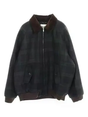 Miu Miu Checked Bomber Jacket