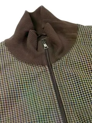 Prada Check-pattern Jacket
