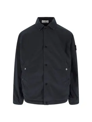 Stone Island Light Compact Touch Jacket - Blue