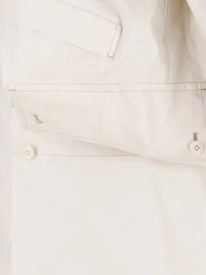 LEMAIRE Technical Linen Jacket - Cream