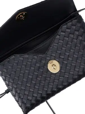 Bottega Veneta Knot Lock Shoulder Bag - Black