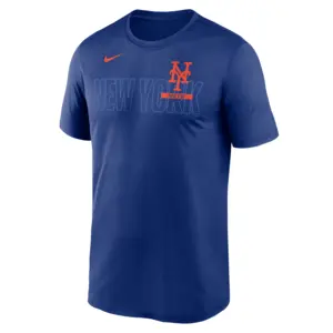 Nike New York Mets Knockout Team Legend Dri-fit Mlb T-shirt - Blue