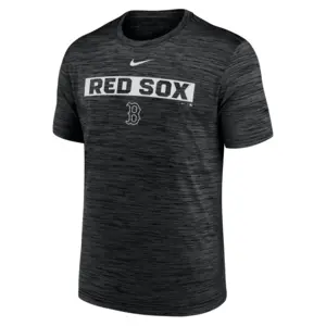 Nike Boston Red Sox Velocity Men's Dri-fit Mlb T-shirt Black