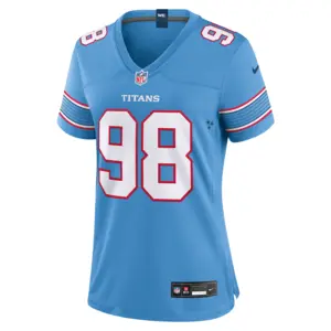 Nike Jeffery Simmons Tennessee Titans Nfl Game Jersey - Blue