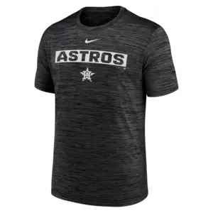 Nike Houston Astros Velocity Dri-fit Mlb T-shirt - Black
