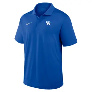 Nike Kentucky Primetime Victory Plus Dri-fit College Polo - Blue