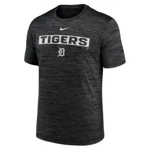 Nike Detroit Tigers Velocity Dri-fit Mlb T-shirt - Black