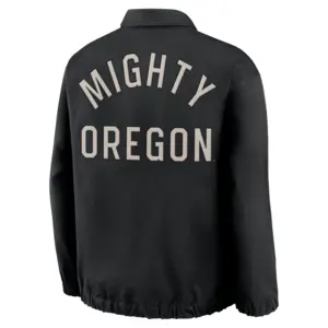 Nike Oregon Local Twill College Full-zip Jacket - Black