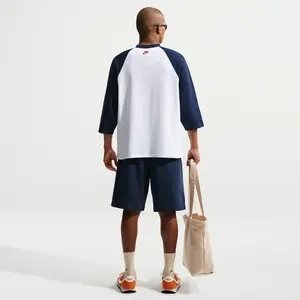 Nike Club 3/4-sleeve Raglan Top