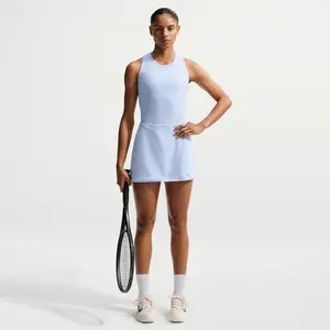 Nike Victory Dri-fit Straight Tennis Skirt - Blue