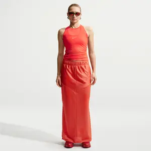Nike Sportswear Tight Sheer Tank Top - Red