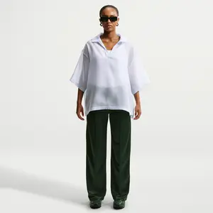 Nike Sportswear Oversized Sheer Top - Blue