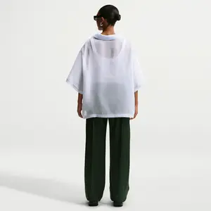 Nike Sportswear Oversized Sheer Top - Blue