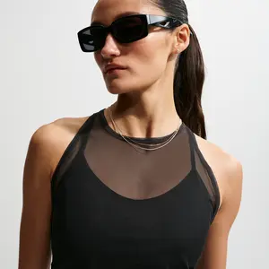 Nike Sportswear Tight Sheer Tank Top - Black