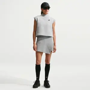 Nike Tech Fleece Short-sleeve Top - Grey