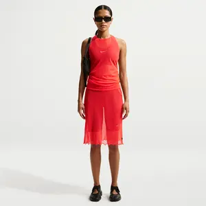 Nike Sportswear Slim Sheer Skirt - Red