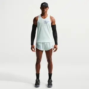 Nike Aeroswift Dri-fit Adv 2" Brief-lined Running Shorts - Green